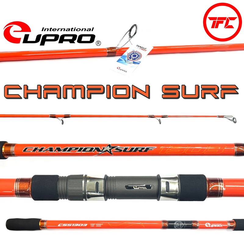 EUPRO Champion Surf Casting Spinning Rod 1303 1403 1503 Cast Pantai ...