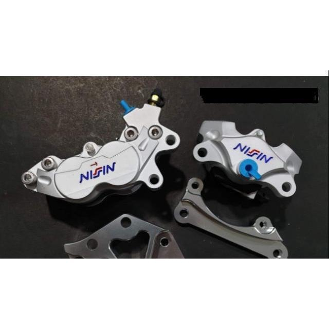 NISSIN Brake Caliper P4 / P34 2Pot 4Pot Universal Y15 Y16 LC135 RSX ...