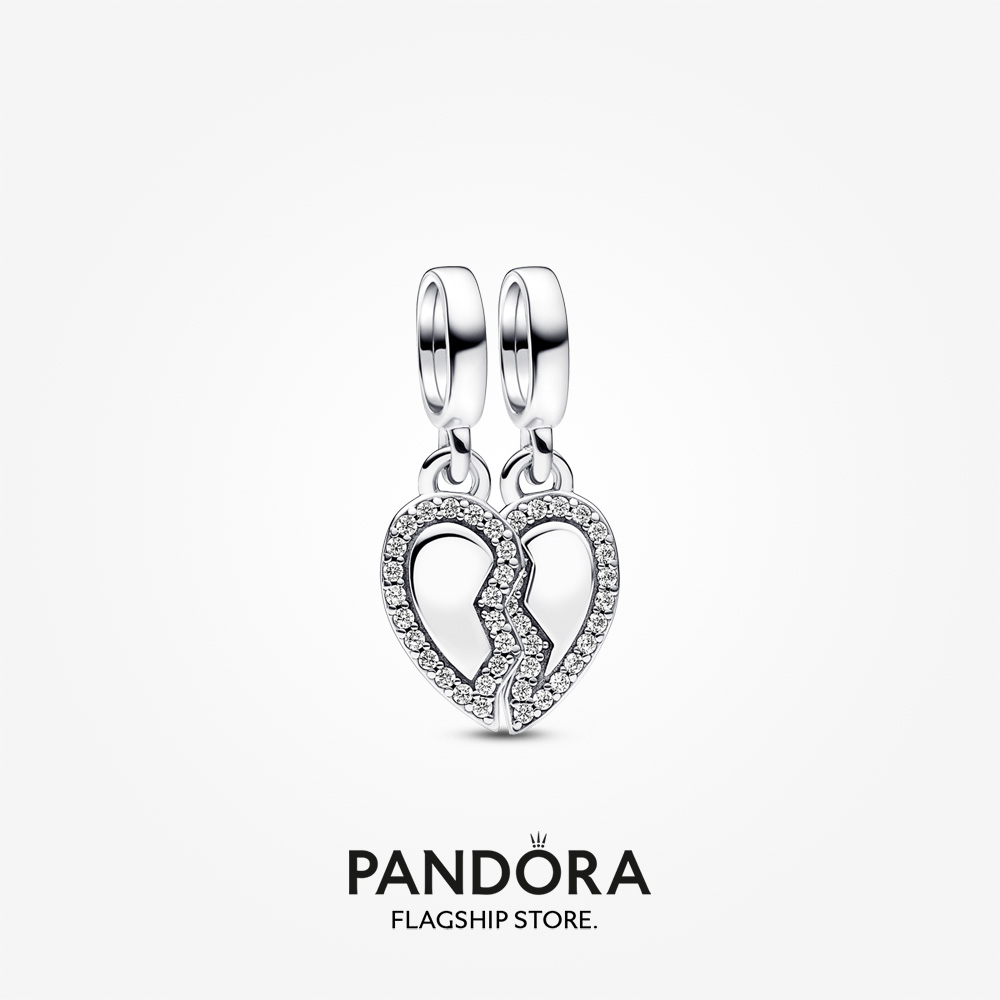 Pandora Friends Splittable Heart Dangle Charm | Shopee Malaysia