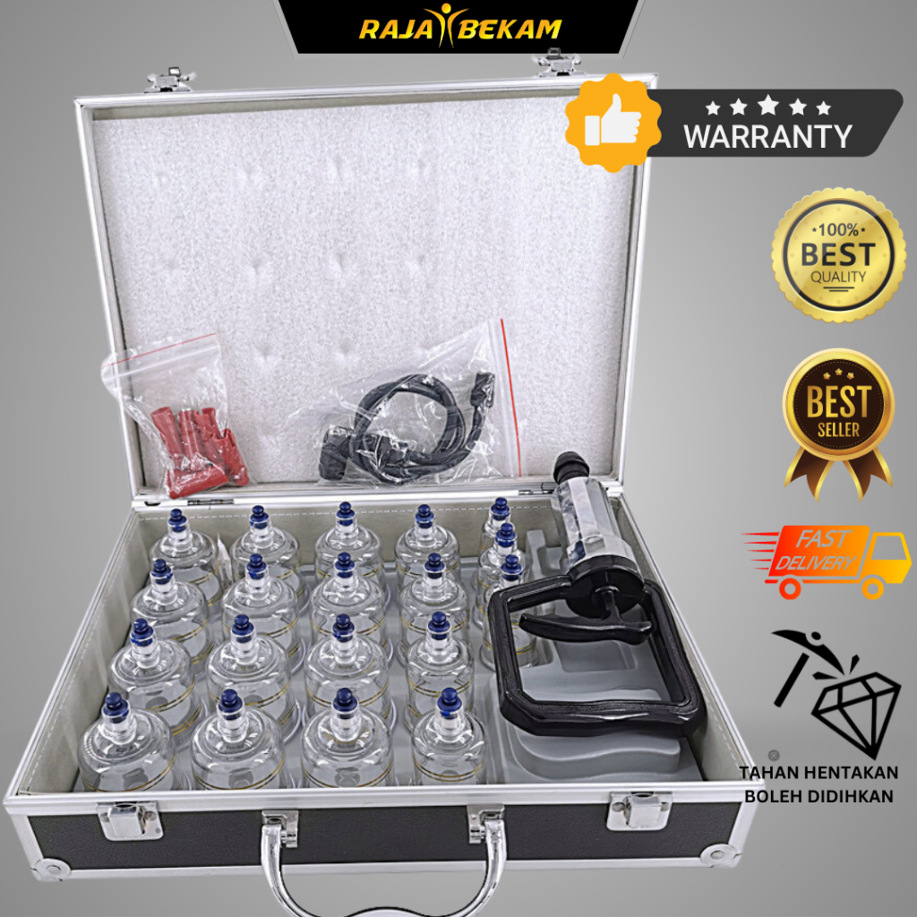 🔥[NEW] Set Bekam EXCLUSIVE RAJA BEKAM 19cup [FREE 6 VIDEO TUTORIAL ...