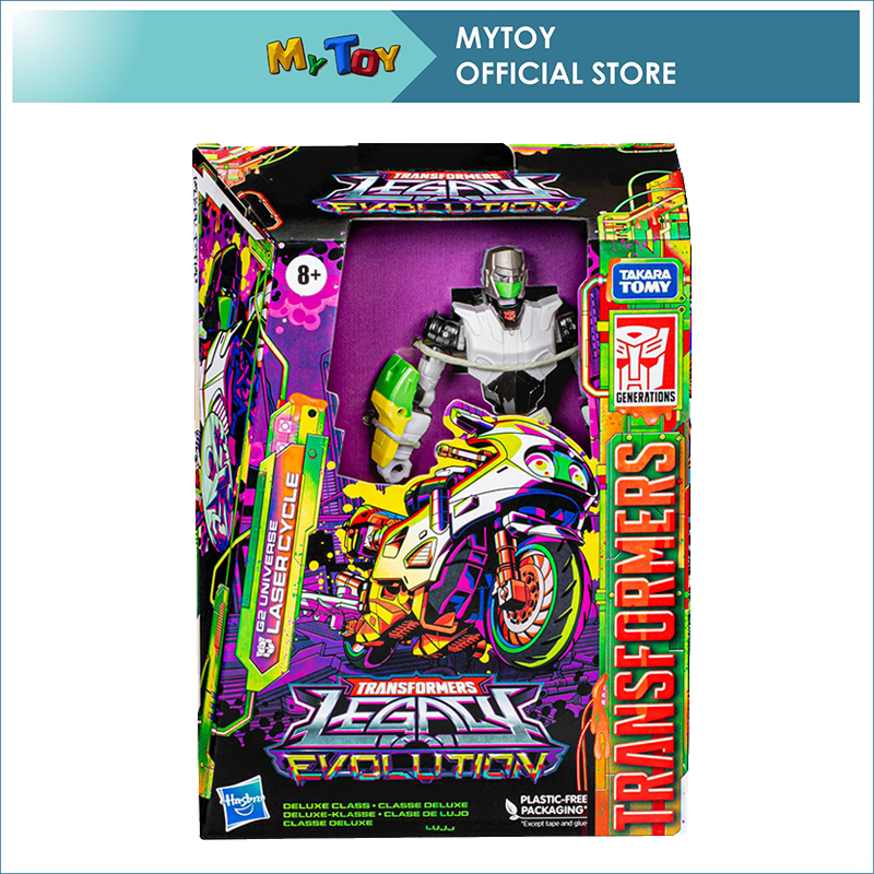 Hasbro Transformers Legacy Evolution Deluxe G2 Universe Laser Cycle ...