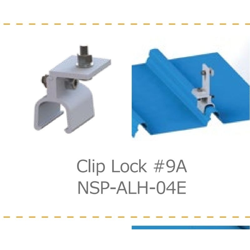 Clip Lock Standing Solar Seam roof clamp for solar mount non ...