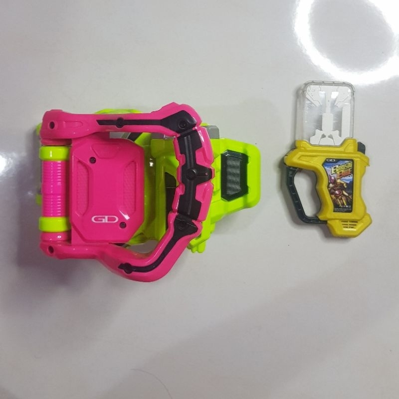 SET DX Gamer Driver & DX Bakusou Bike Gashat Kamen Rider Ex Aid Lazer ...