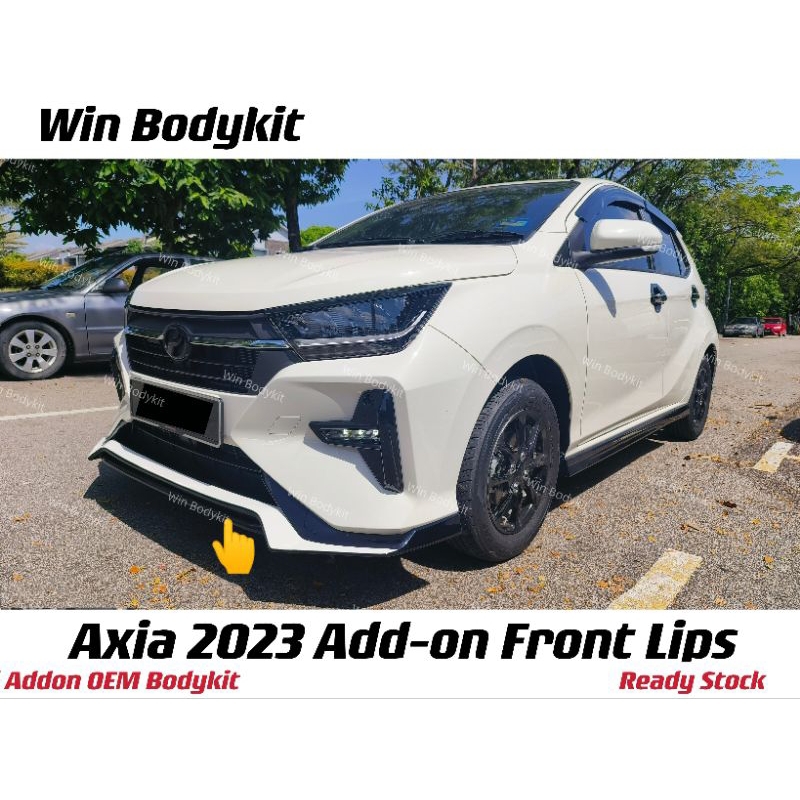 Front Lips Add-On Axia OEM Bodykit(Ready Stock All Color) | Shopee Malaysia