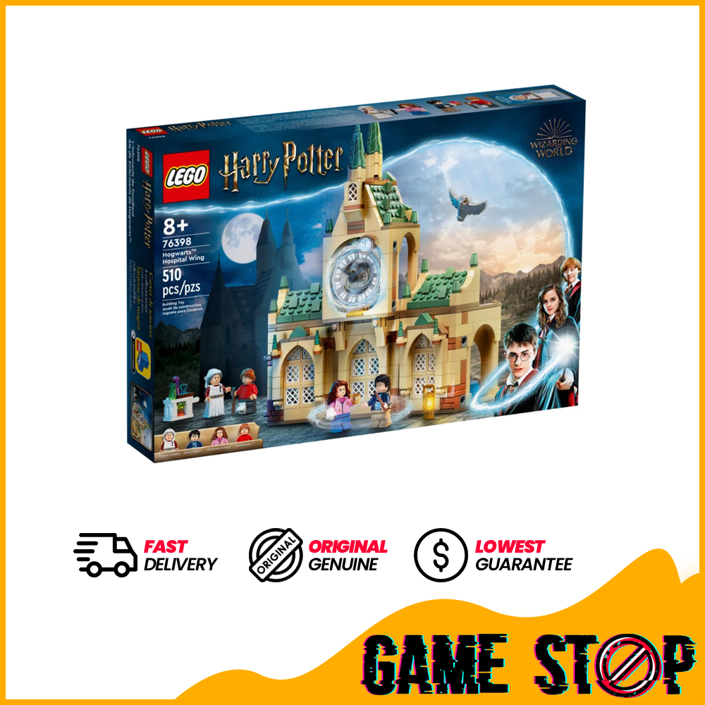 LEGO Harry Potter Hogwarts Hospital Wing 76398 Buildable Castle Toy ...