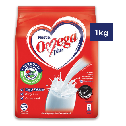 Nestle Omega Plus Milk Powder 1kg (Exp Date: 31/May/2024) | Shopee Malaysia