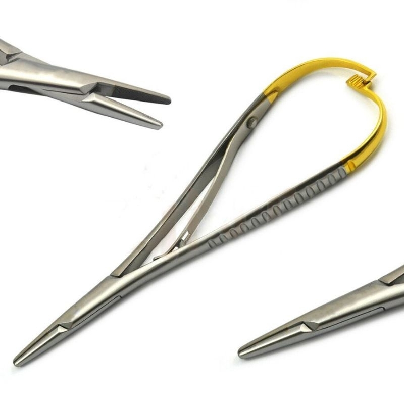 Dental Mathieu TC Needle Holder Plier Forceps | Orthodontic Grasp ...