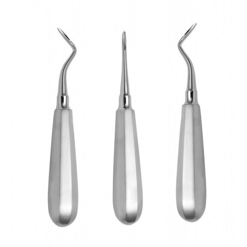 {3 PCS SET} Apexo Elevator | Flohr Elevator | Apical Elevator | Root Elevators Stainless Steel ...