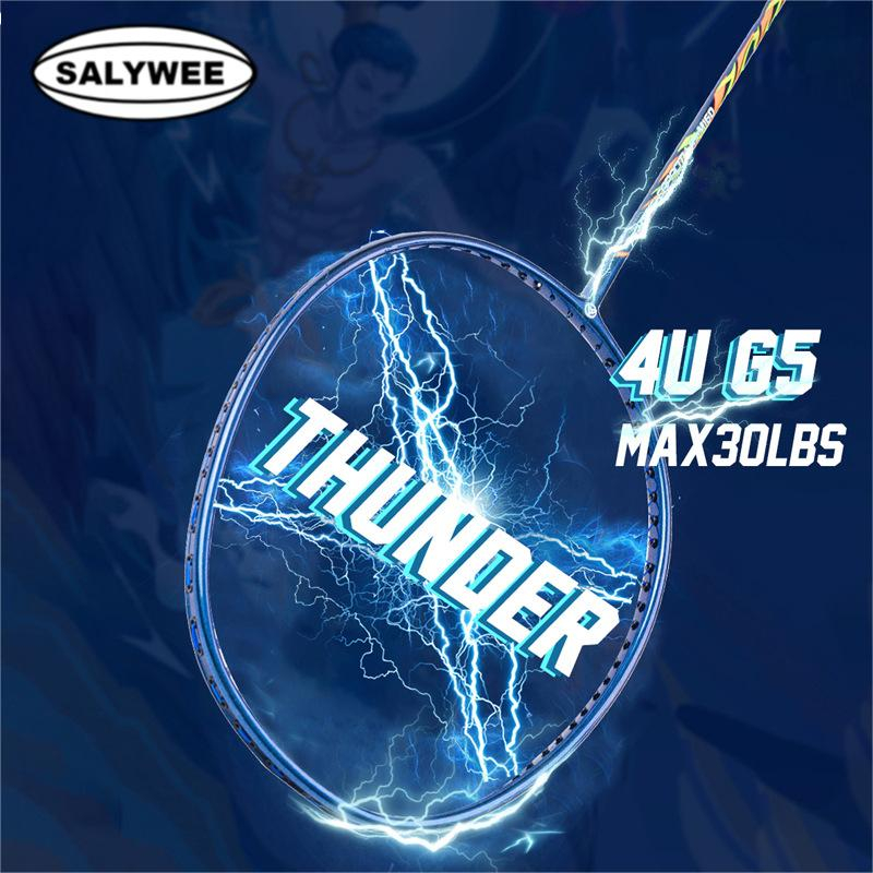 SALYWEE LT 4U G5 Max 22-25Lbs Strung Tension Full Carbon Fiber ...