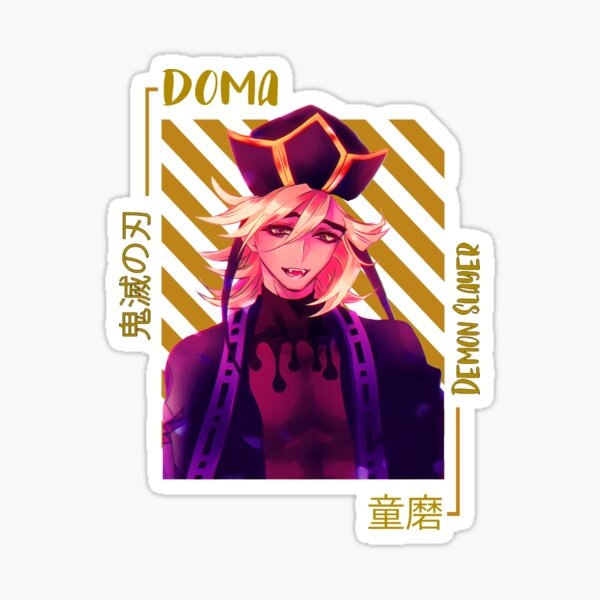 Douma Demon Slayer Stickers v2 | Shopee Malaysia