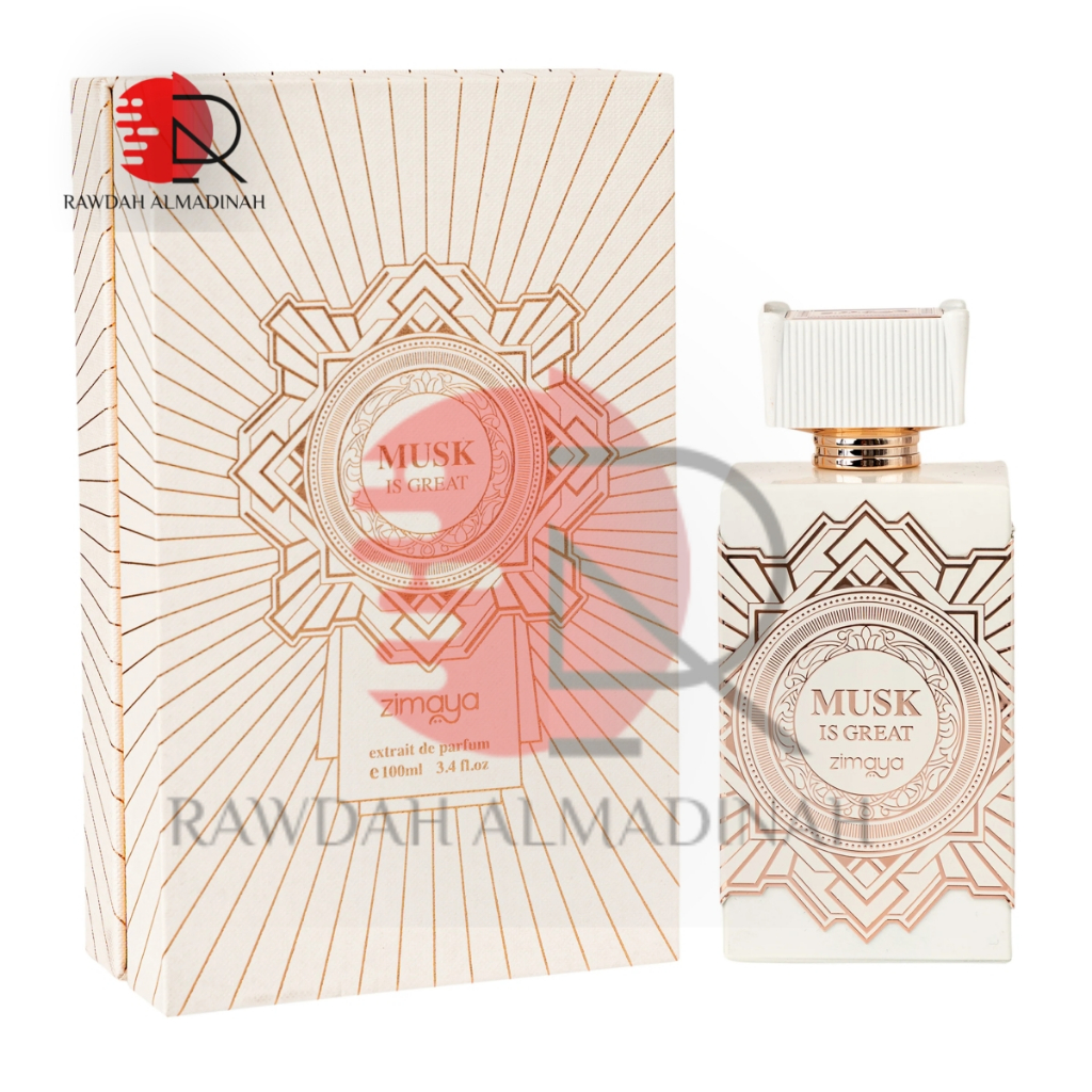 ZIMAYA MUSK IS GREAT EAU DE PARFUM SPRAY 100ML | Shopee Malaysia