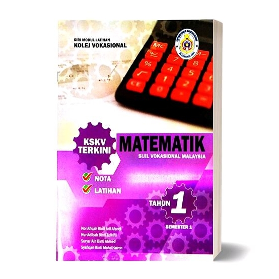 ( 88-24-202 ) Siri Modul Latihan Kolej Vokasional: Matematik Tahun 1 Semester 1 | Shopee Malaysia