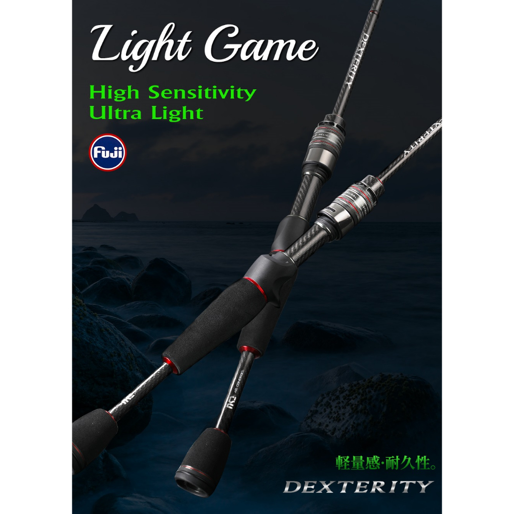 Tsurinoya Malaysia Dexterity Gen-II 6'3 Ajing/Ultralight Spinning/BC ...