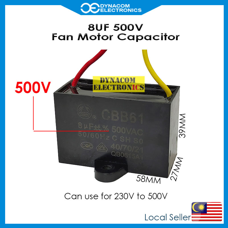 1.5UF 630VAC 2UF 500V 2UF 630VAC 2.5UF 630VAC 3UF 500V 6UF 500V 8UF ...