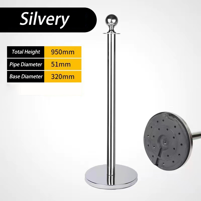 【Fast delivery】Queue Stand Belt Barrier Divider Pole Post Line Up ...