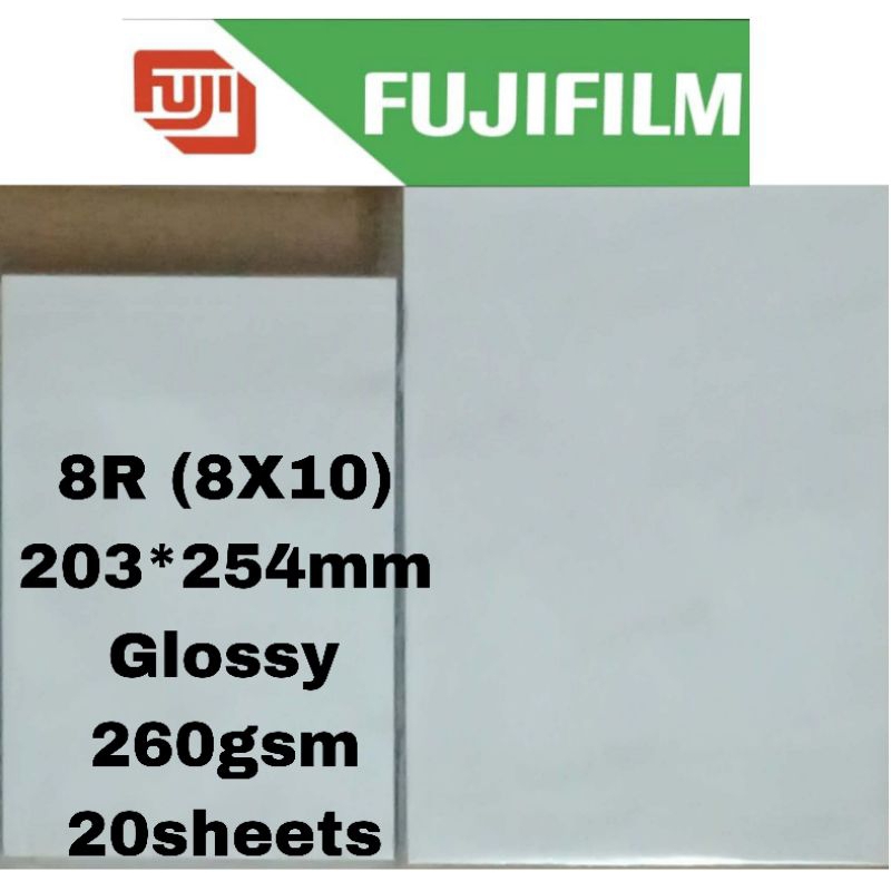 FUJIFILM 3R/4R/5R/6R/8R/8RW/A4/A3 RC Glossy/Matte Photo Paper 260gsm ...