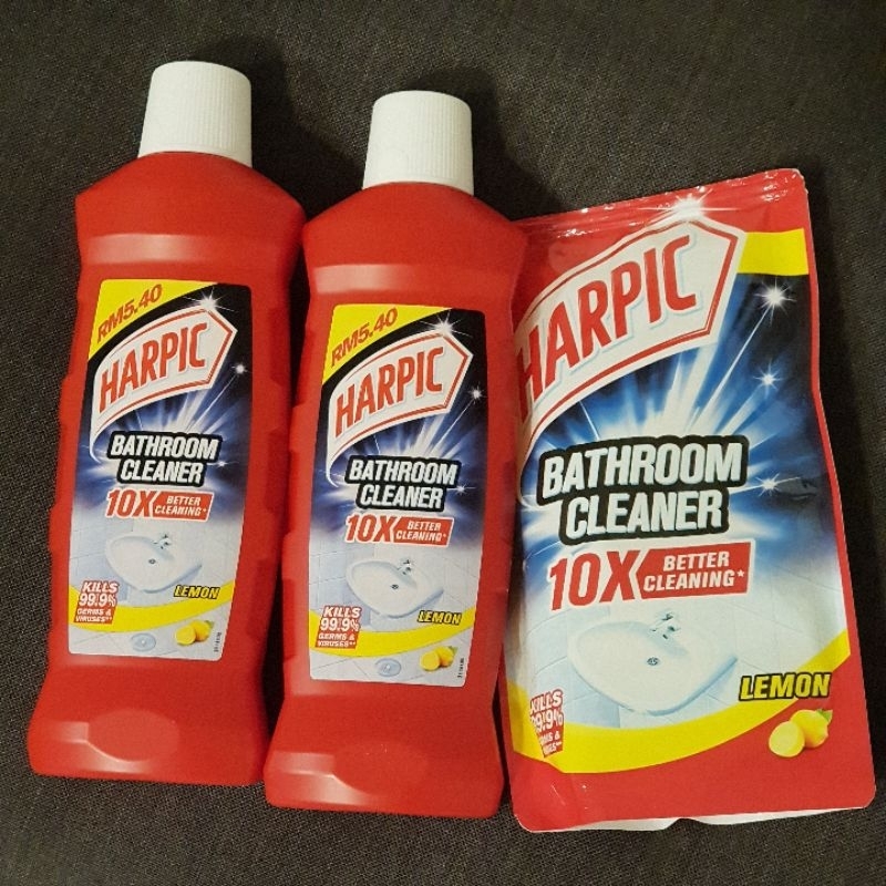 Harpic Bathroom Cleaner 360ml ×2 (Buy 2 free 1 Harpic Bathroom Cleaner ...