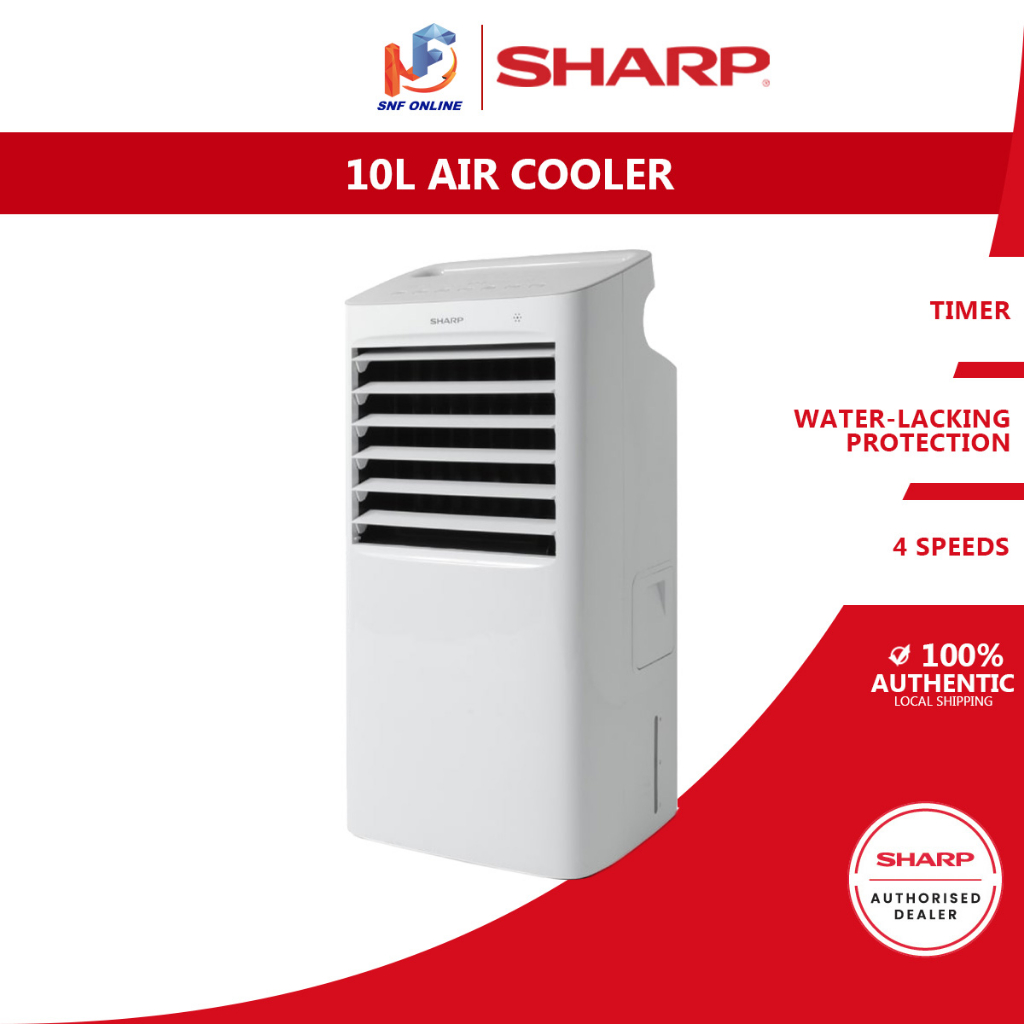 Sharp 10L Air Cooler With Remote Control PJA100TVW | Shopee Malaysia