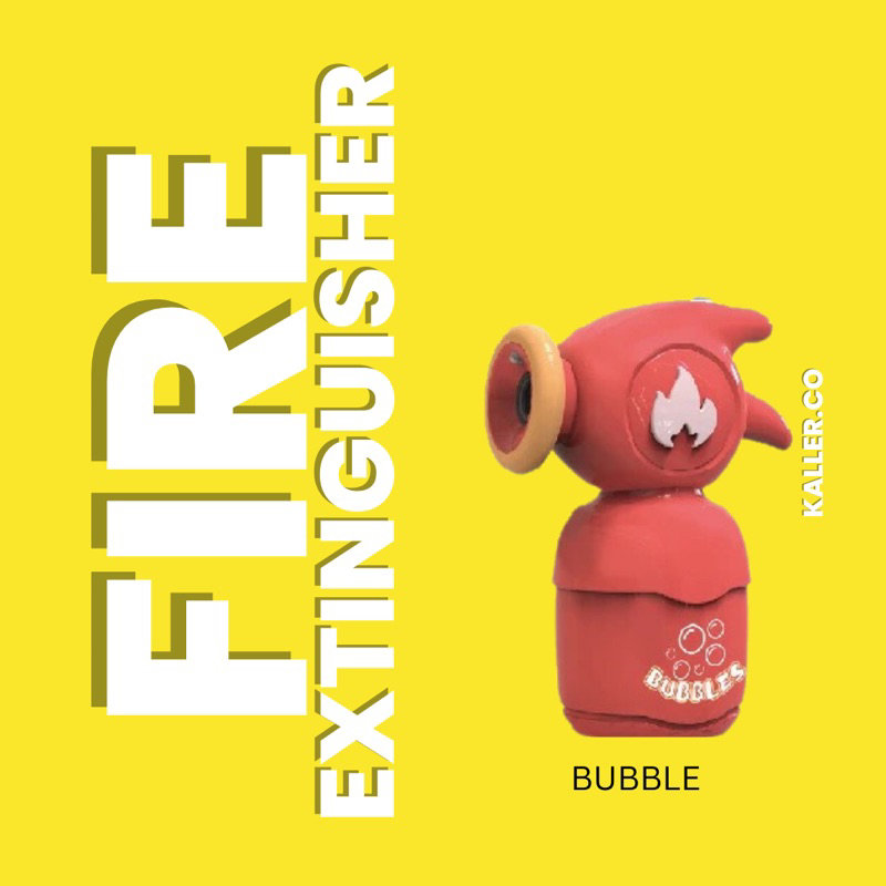 FIRE EXTINGUISHER BUBBLE KIDS TOY PARTY GOODIES FIRETRUCK THEME ...