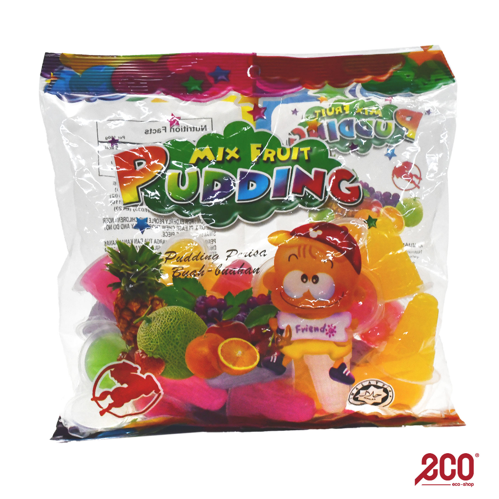 Eco Shop Mix Fruit Pudding (Pudding Perisa Buah-Buahan) 500g - AA-L001 ...