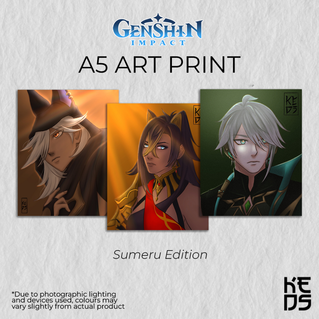 Genshin Impact Sumeru Art Prints by Keds | Shopee Malaysia