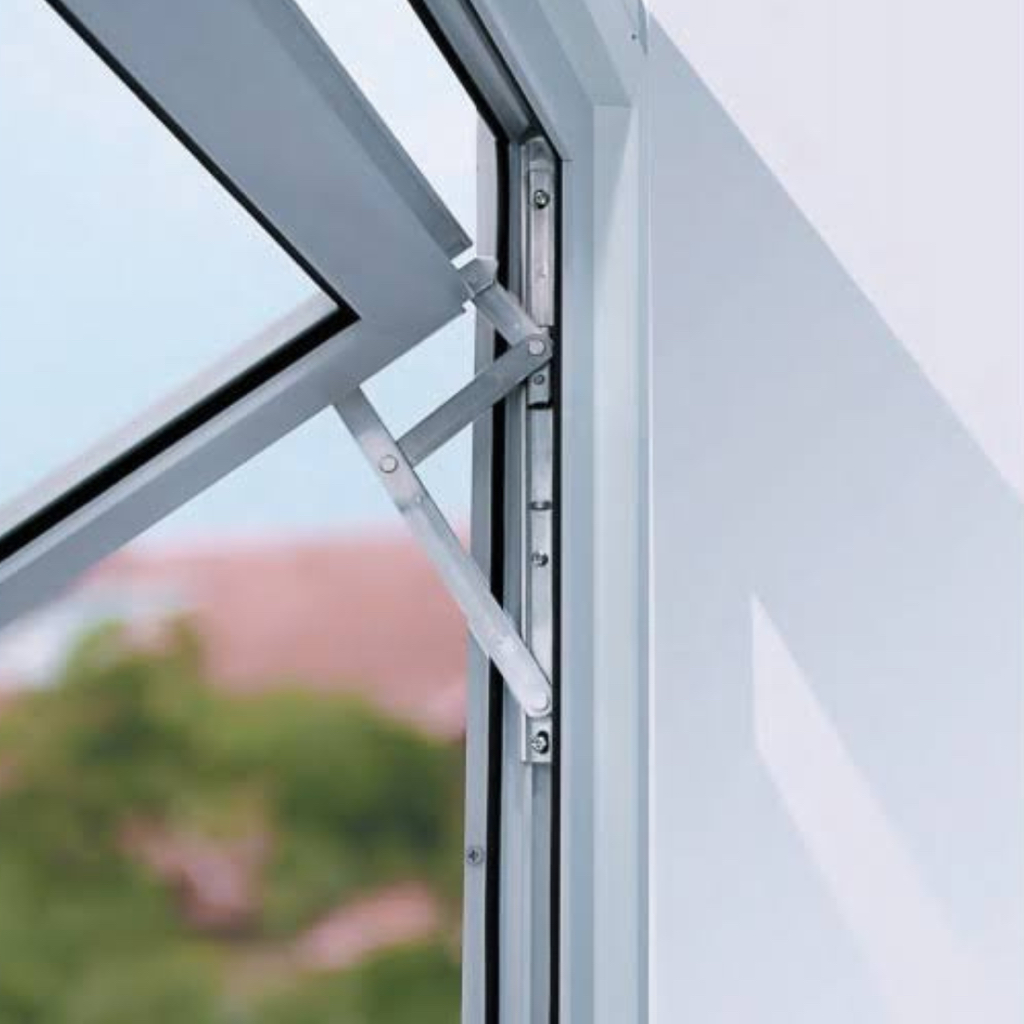 Aluminium Casement Window With Glass Toilet Window Top Hung Window ...
