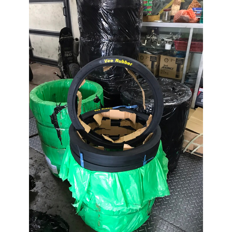 Vee Rubber Tayar Drag (2023)60-80-17/60-75-17 Full Slick Drag Comp ...