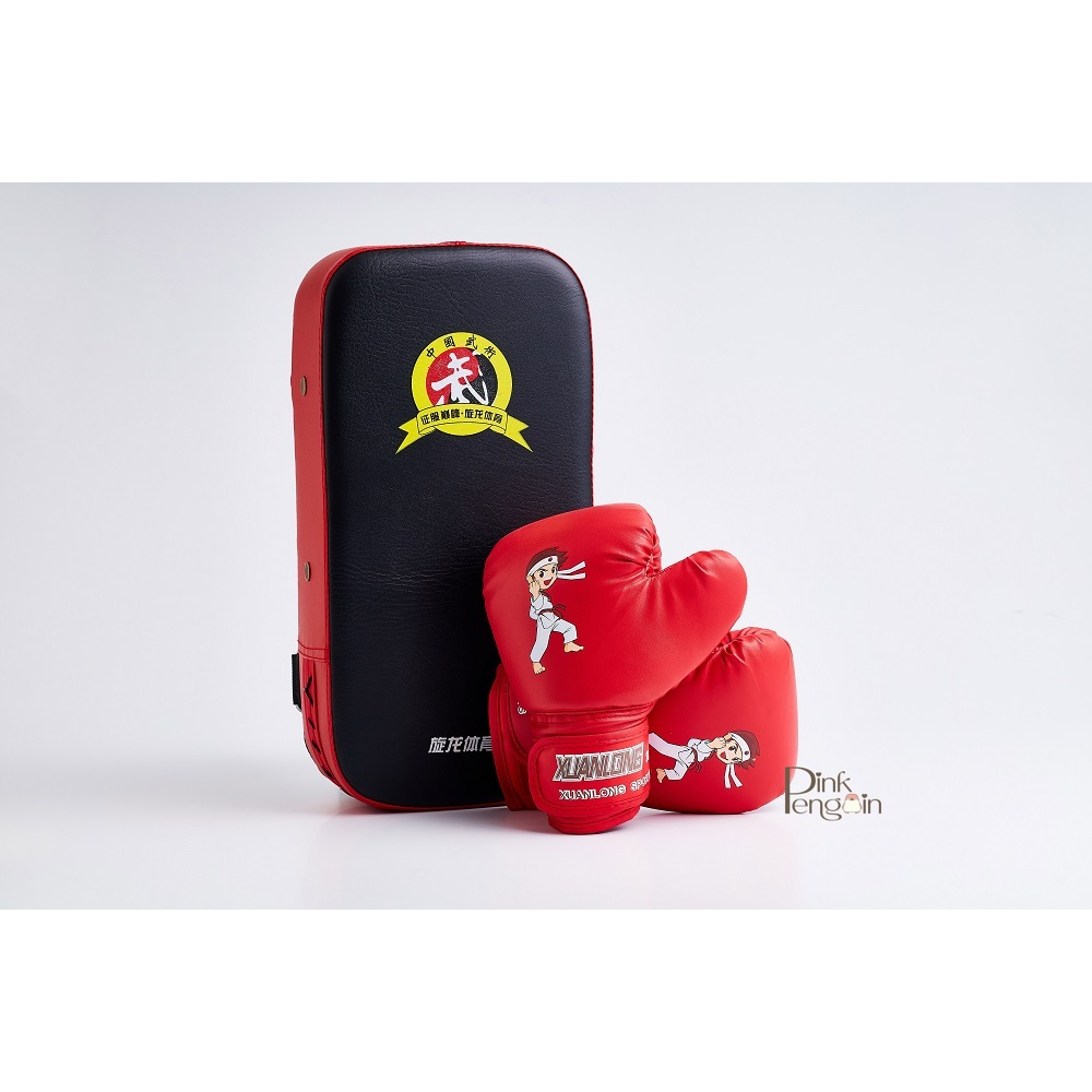 *Ready Stock, Good Quality* Kid Boxing Toy Set With Kick Pad, Alat ...