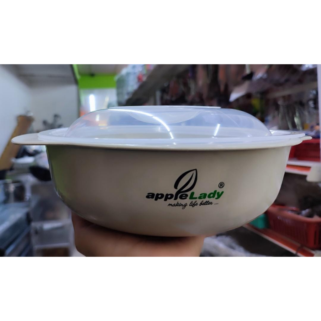 Applelady Square Food Container /Tupperware /Bekas plastik/ | Shopee ...