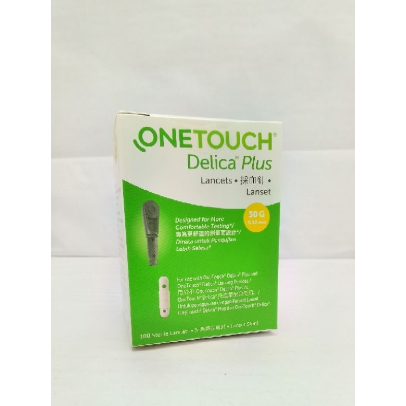 One Touch Delica Plus Lancet 100 Lancets | Shopee Malaysia