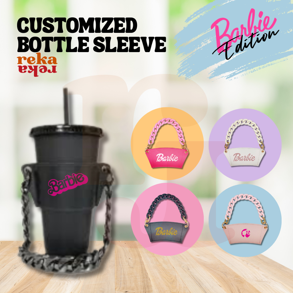 REKA Custom Barbie Bottle Sleeves Holder Tumbler Bag Tyeso Starbucks ...