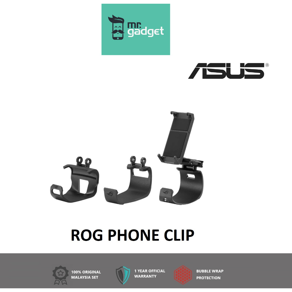 [Malaysia Set] ASUS ROG GAMING PHONE CLIP (SUITABLE FOR ROG PHONE 3 AND ...