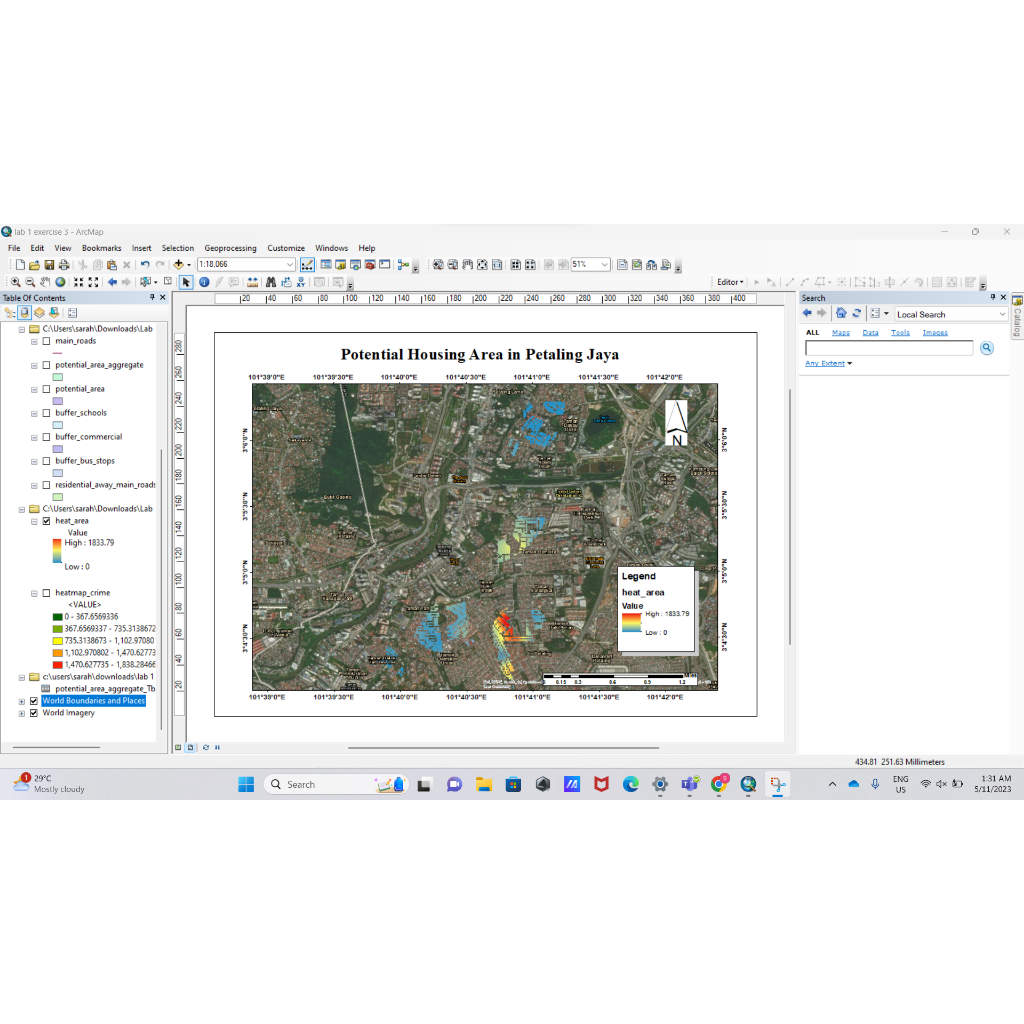 Mapping services (ArcMAP) | Shopee Malaysia