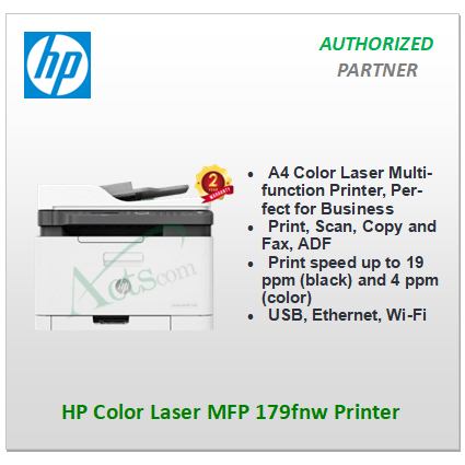 HP Color Laser MFP 179fnw Printer(A4 Color Laser Multifunction Printer ...