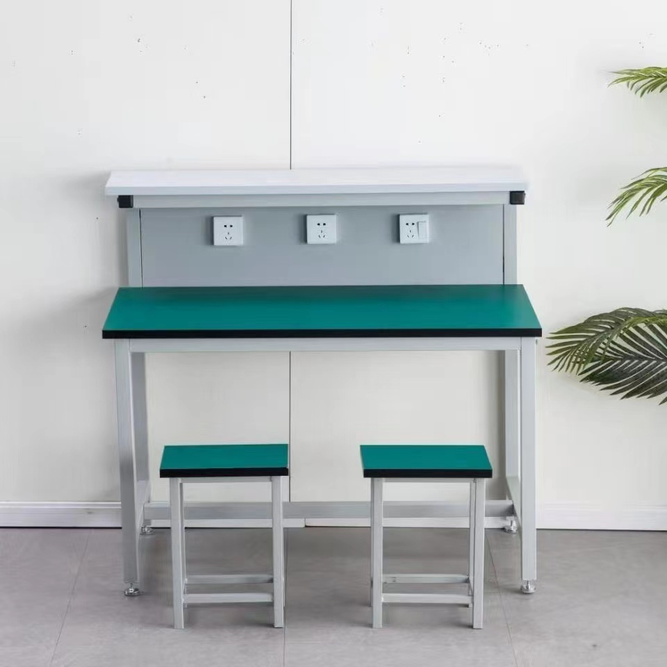 Anti-static 120-180CM three-layer workbench with lamp workshop ...