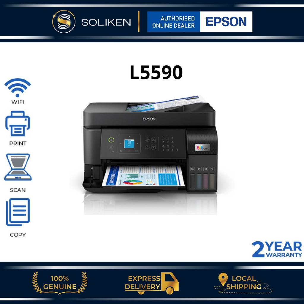 Epson EcoTank L5590 Ink Tank Printer | Shopee Malaysia