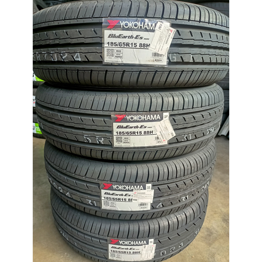 185/65R15 Yokohama BluEarth Es32 Tayar Tyre Tire | Shopee Malaysia