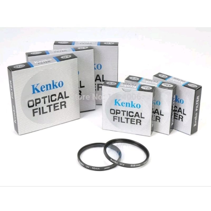 Clear stock 清货 特价Kenko Optical UV Filter for DSLR Camera Canon / Nikon ...