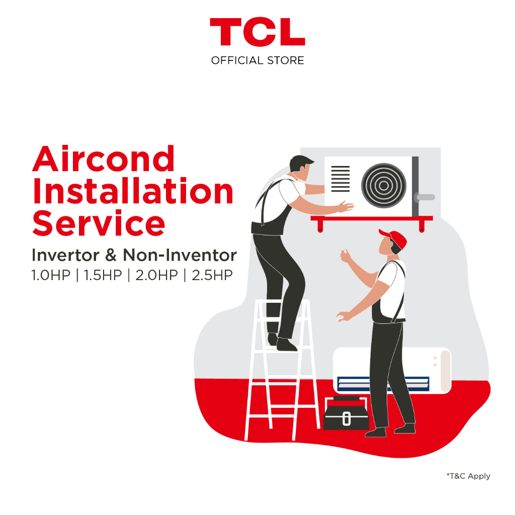 TCL Air Conditioner Installation Service | Shopee Malaysia