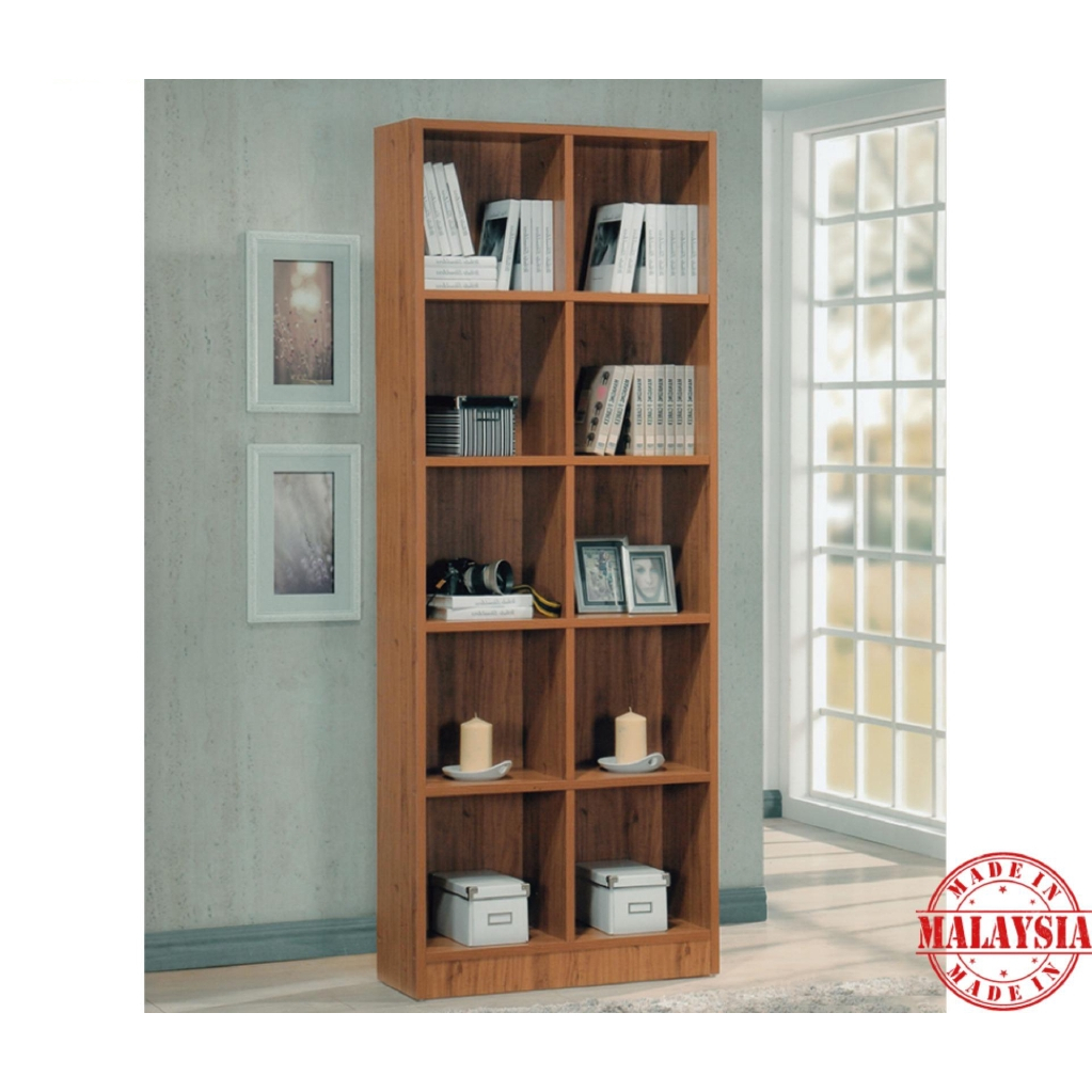 SUZO 10 Cube File Cabinet Book Rack Bookshelf Display Cabinet Display ...