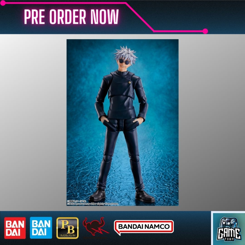 Bandai Tamashii SHF S.H.Figuarts Satoru Gojo -Jujutsu Technical High ...