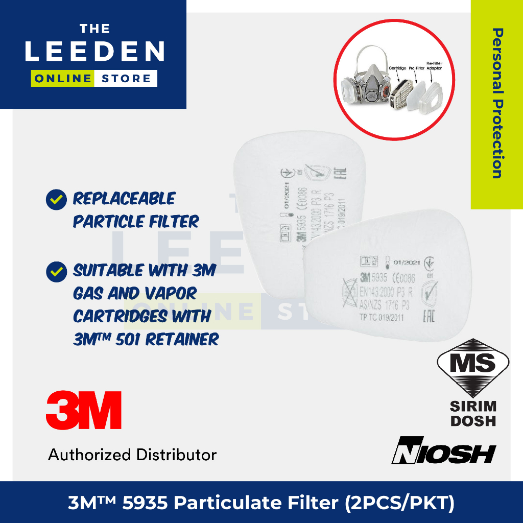 3M 5935 Particulate Filter (2PCS/PKT) | Shopee Malaysia