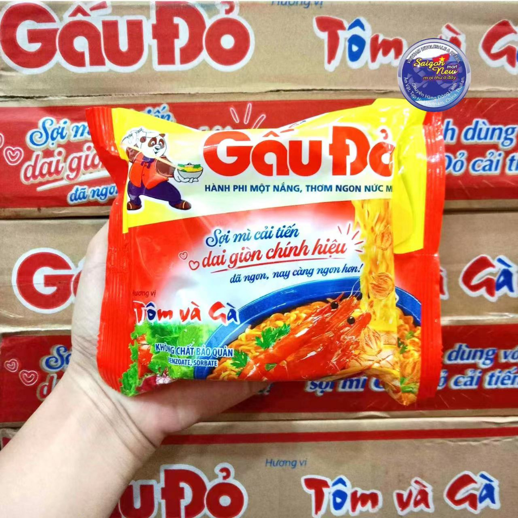 Gau Do Mi Tom Va Ga 1Box (30 Pack x 63g) | Shopee Malaysia