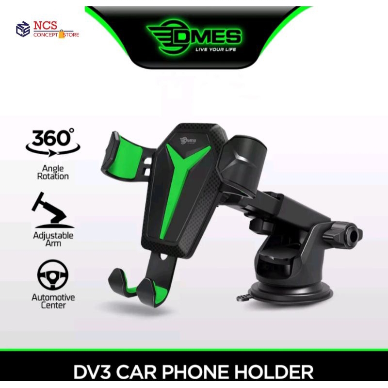 DMES DV3 Adjustable Car Holder Adjustable Arm Phone Holder - 6 Month ...