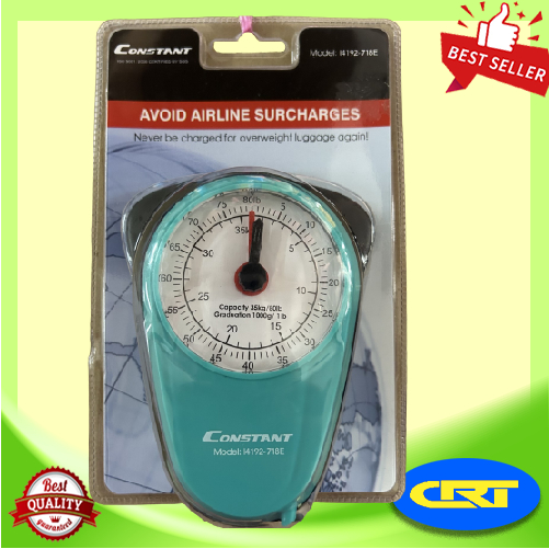No-battery needed Analog Weighing Scale with Measuring Tape / Luggage ...