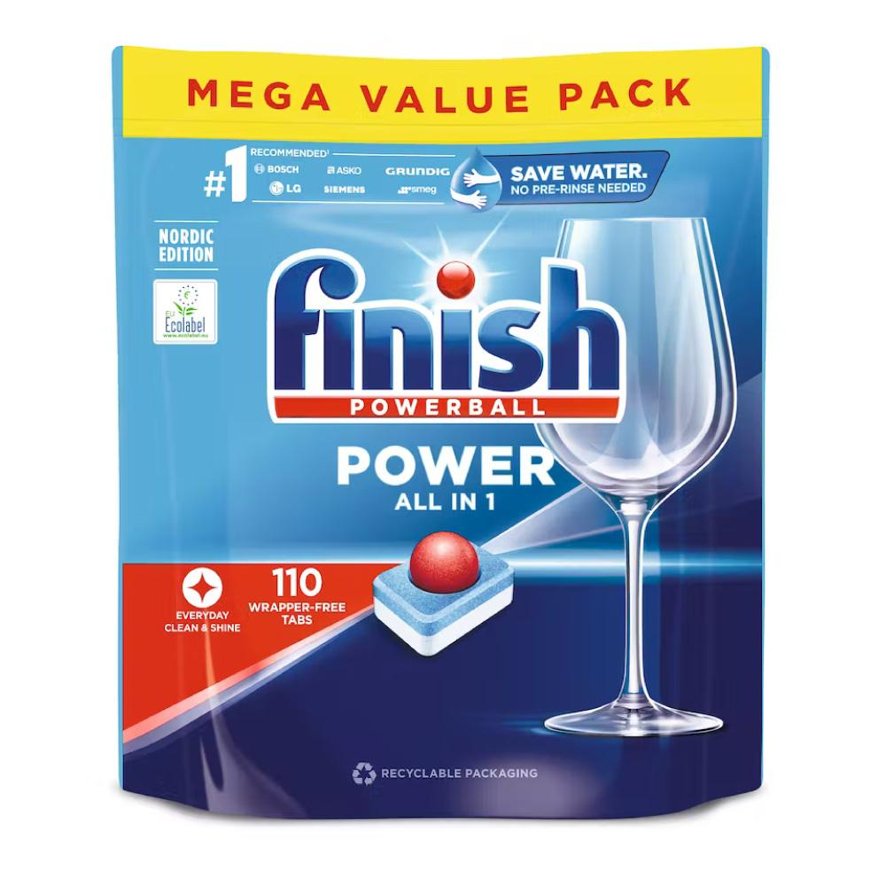 Finish All in One Max Powerball / Ultimate Quantum Dishwasher Cleaning ...