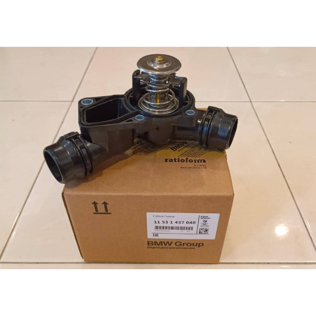11531437040 THERMOSTAT WITH HOUSING M54 ENGINE BMW E60 E39 E46 E38 E65 E66 E83 E53 E85 | Shopee ...