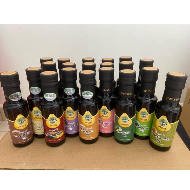 JMLand 100ml Organic Walnut Oil/ Millet Oil/ Camellia Oil/ Flaxseed Oil ...