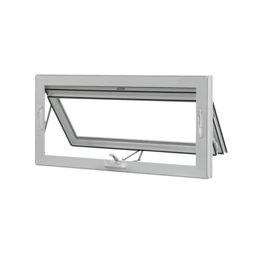 Aluminium Casement Window With Glass Toilet Window Top Hung Window ...