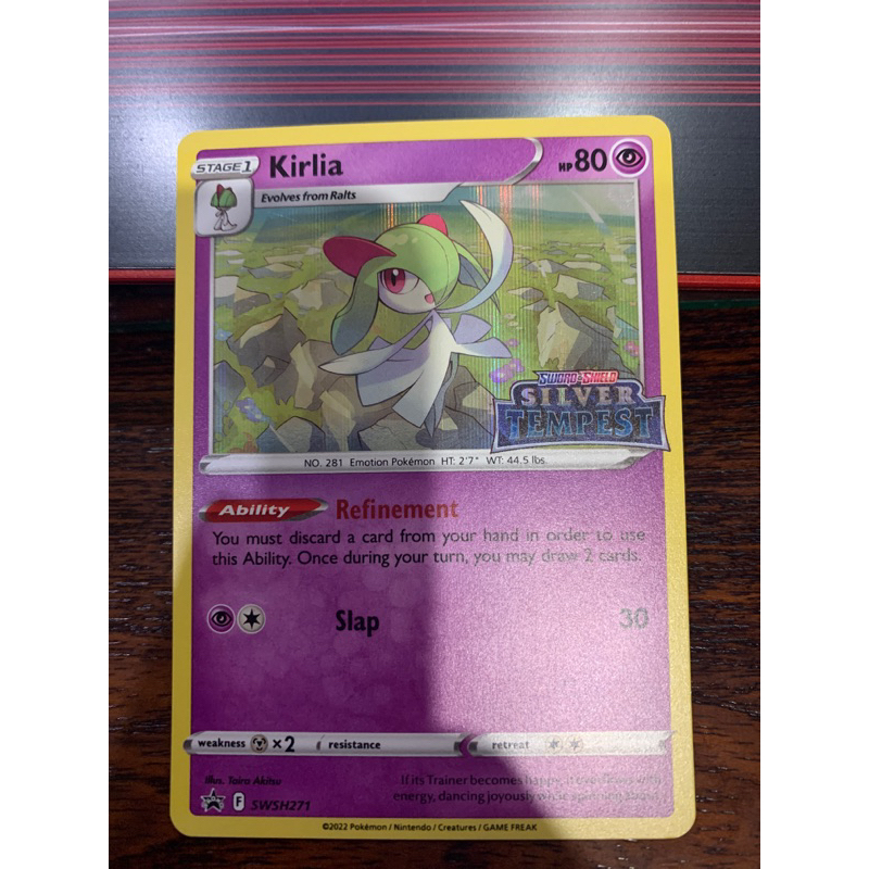 Pokemon Tcg - Kirlia Silver Tempest Promo Refinement | Shopee Malaysia